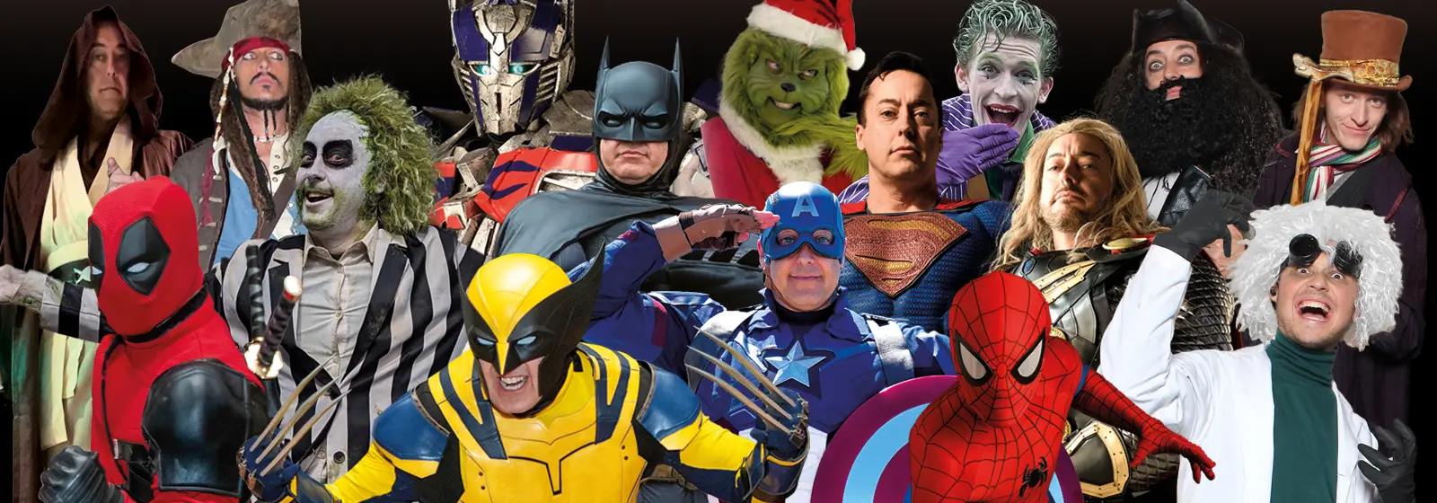 Best Halloween Event Characters - Toronto Superhero For Hire